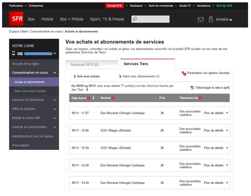 SFR PAY : le don en toute simplicité ! - La Communauté SFR