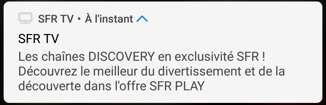 Chaînes Discovery indisponibles - Page 8 - La Communauté SFR