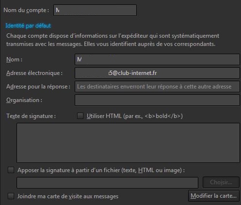 imap pop messagerie et serveur - La Communauté SFR