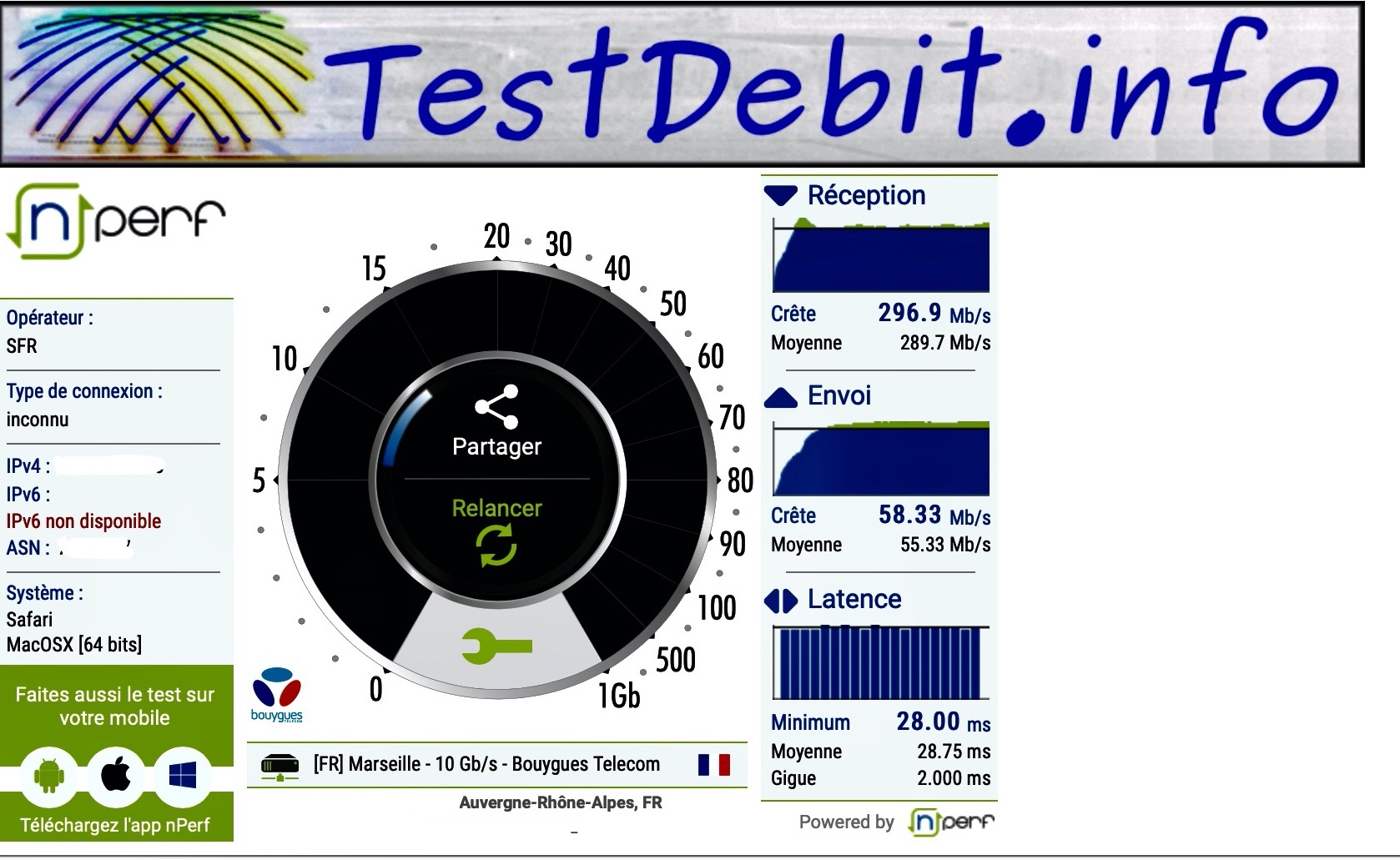 Résolu : PB DE DEBIT - La Communauté SFR