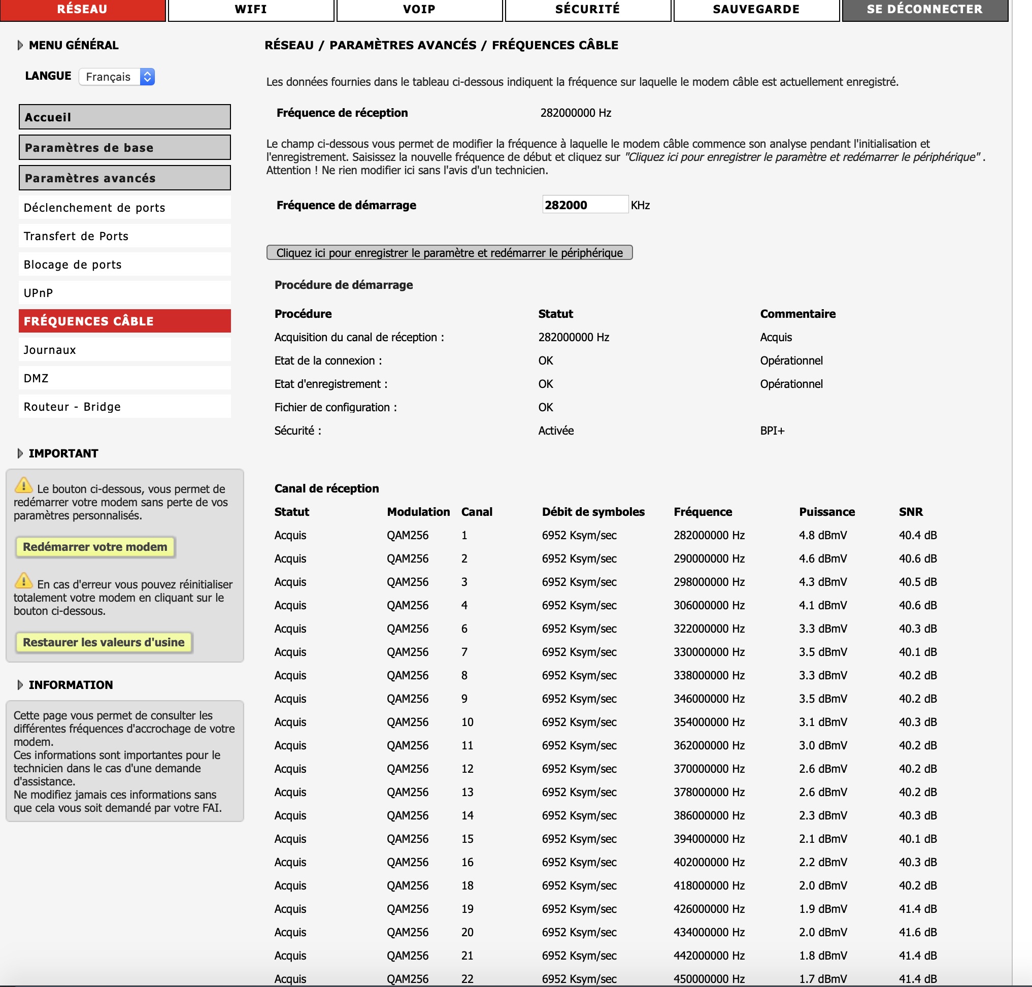 Résolu : PB DE DEBIT - La Communauté SFR
