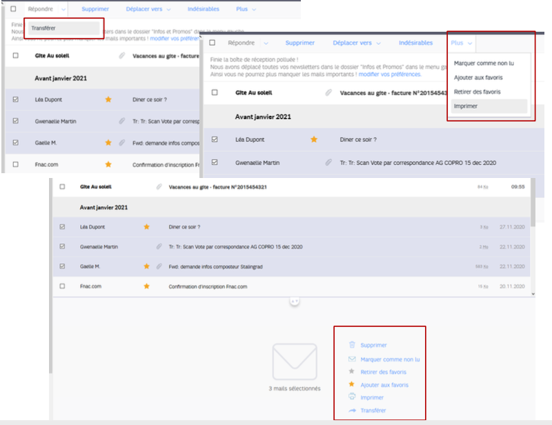 Le Webmail SFR a fait peau neuve