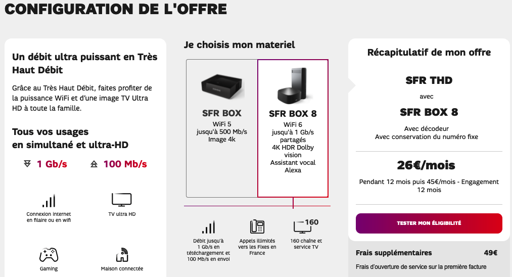 Résolu : offre sfr fibre power avec sfr box 8 - La Communauté SFR