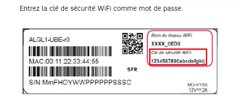 Résolu : wifi retrouver mon mot de passe - La Communauté SFR