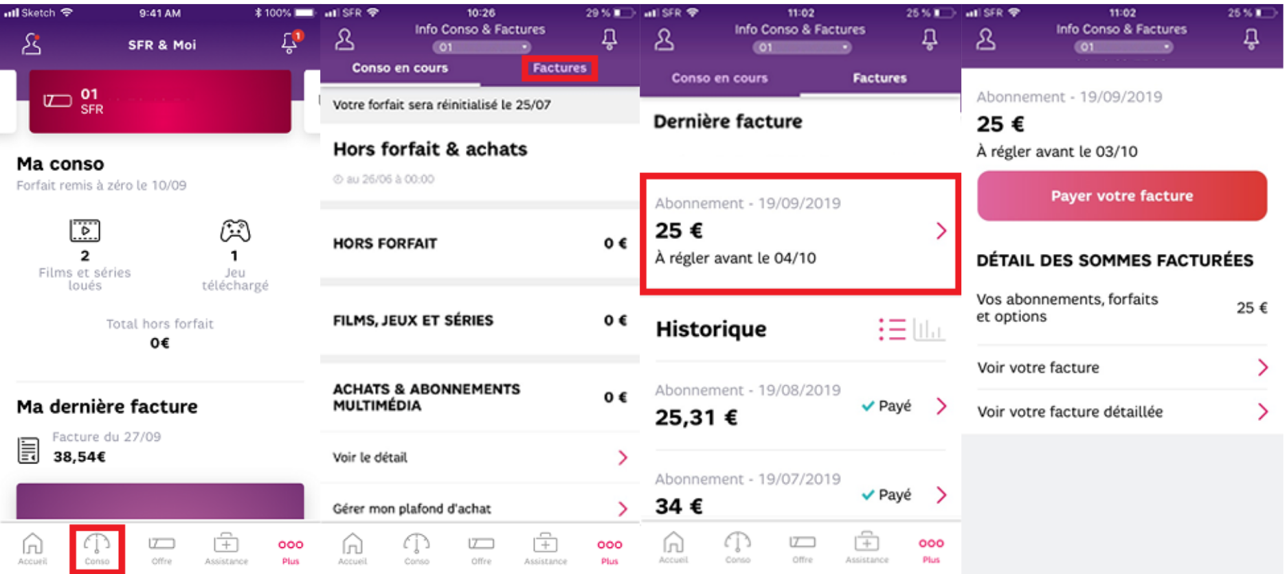 [LES GESTES SIMPLES SFR] Réglez votre facture SFR en ligne