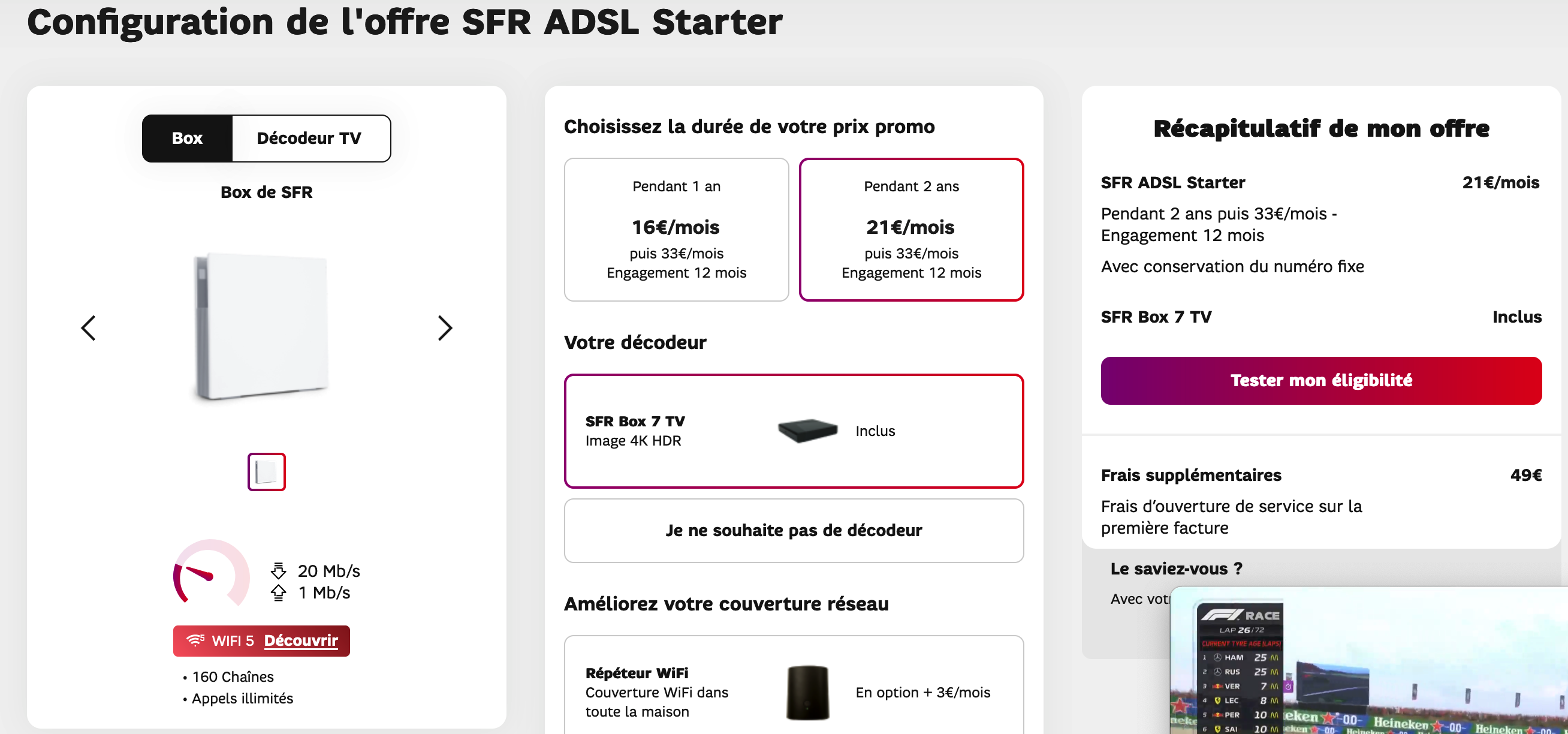 Résolu : Incompatibilité du décodeur plus STB7 et box nb6 ... - La ...