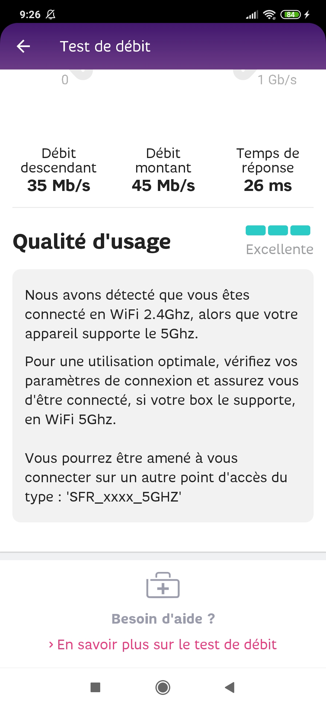 Résolu : Test connexion fibre - Page 2 - La Communauté SFR