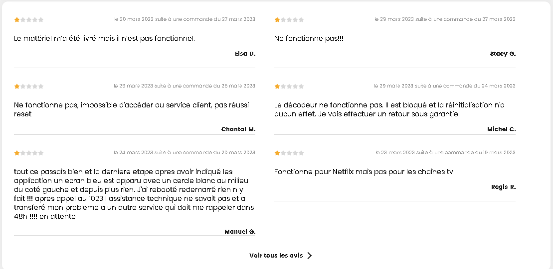 Résolu : Pas de service TV - La Communauté SFR