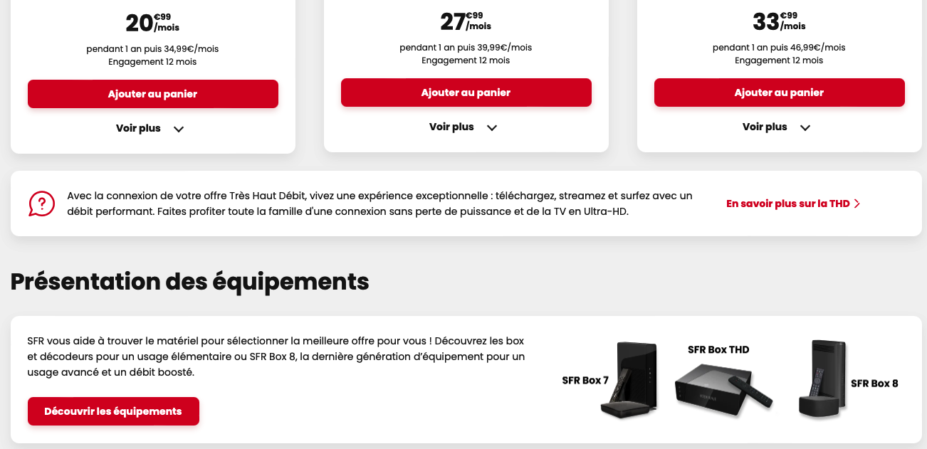 Résolu : difference entre BOX PLUS et BOX 7 ? - La Communauté SFR