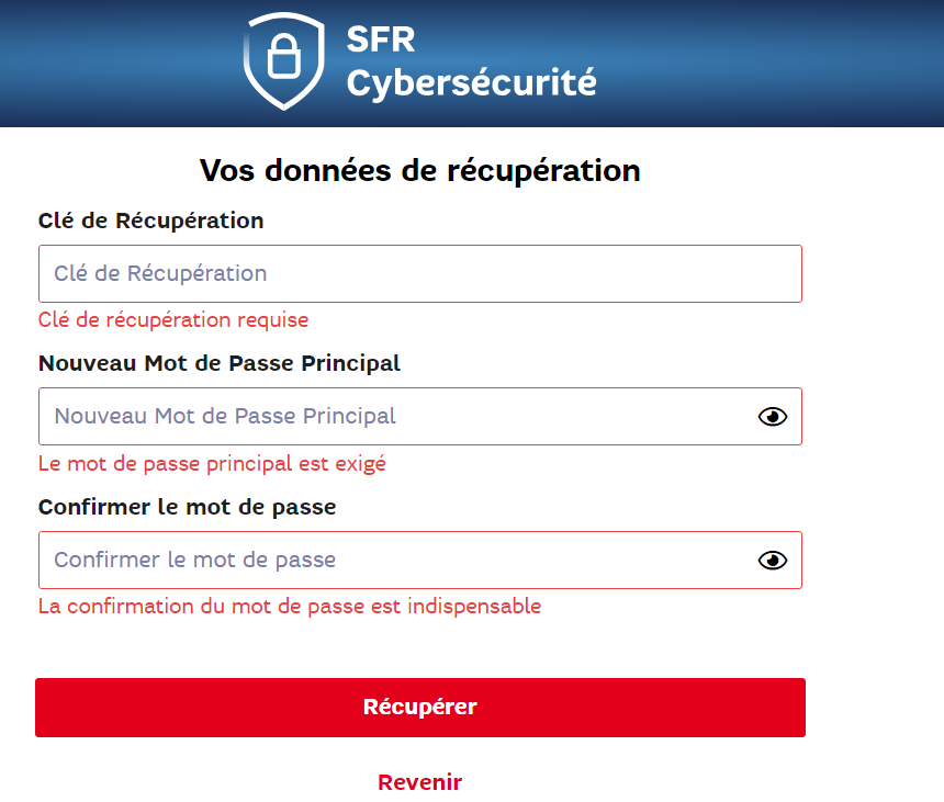 Résolu : SFR Password - Mot de passe oublié - La Communauté SFR