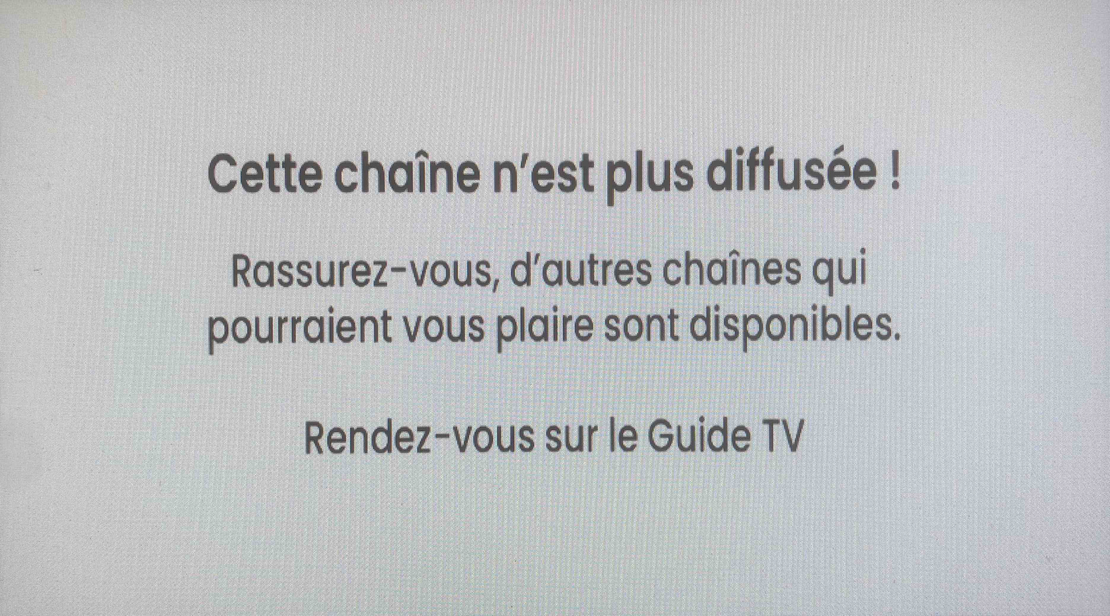 Résolu : Plus de chaine tf1 +, canal 75... - La Communauté SFR