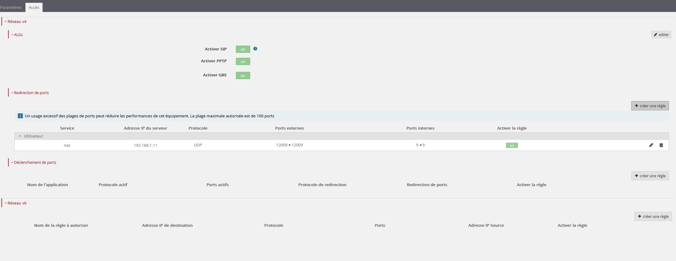 Résolu : acces externe NAS synologie DS220+ et box7 fibre - Page 7 - La ...