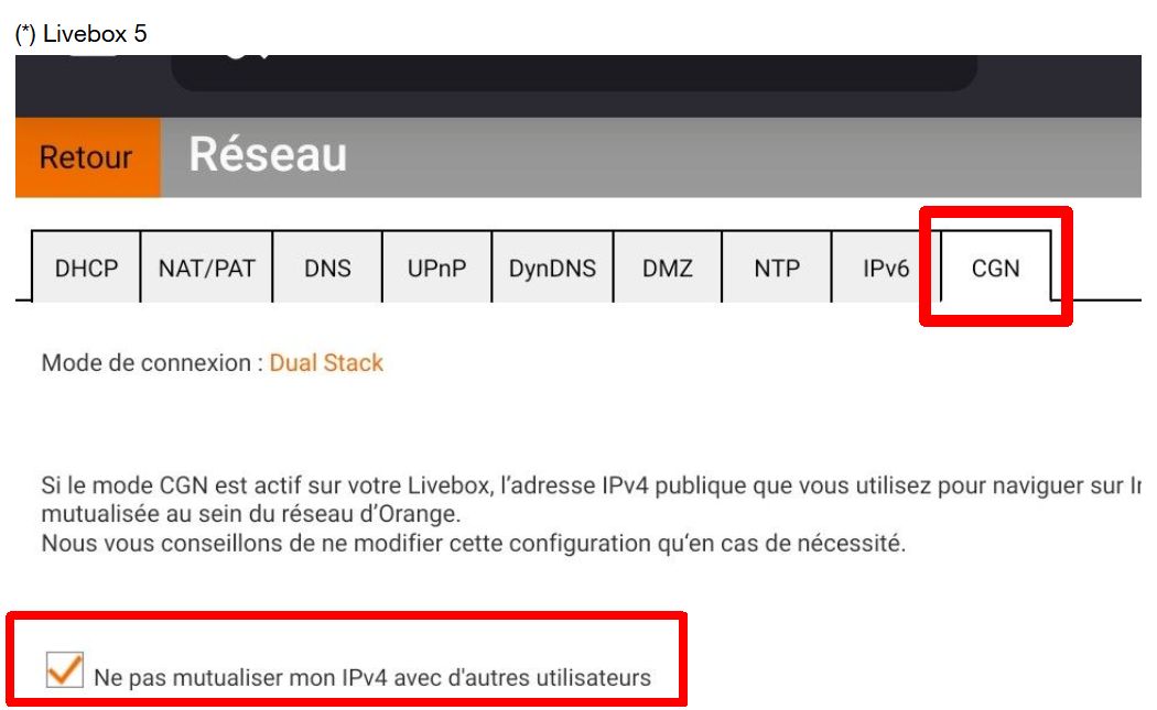 Résolu : NAT - Page 2 - La Communauté SFR